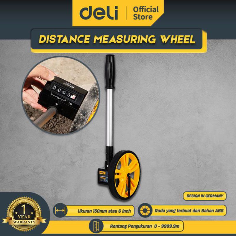 METERAN ROLL UK 100 METER DIGITAL / METERAN DORONG JALAN