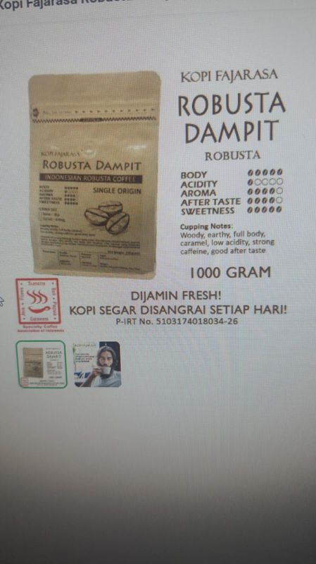KOPI ROBUSTA DAMPIT