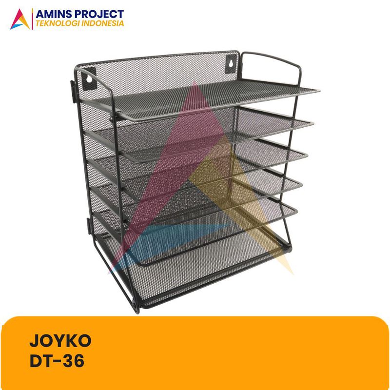 DOCUMENT TRAY | RAK DOKUMEN BESI SUSUN JOYKO DT-36 6 SUSUN MURAH