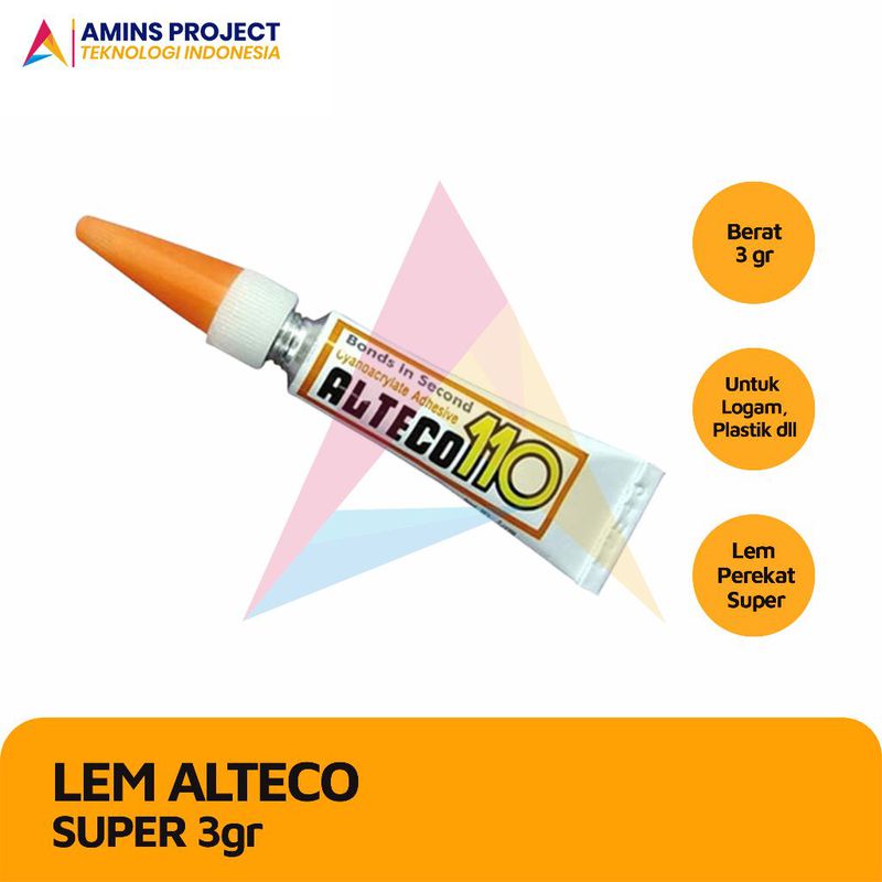 GLUE / LEM ALTECO SUPER 3 GRAM MURAH