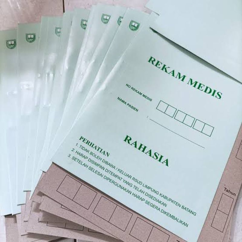 Cetak Map Rekam Medis