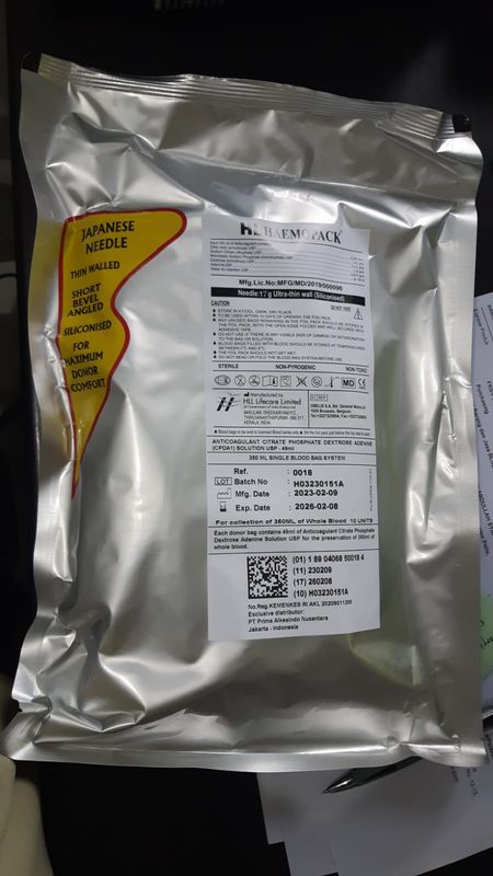 Single Blood Bag 350 ML