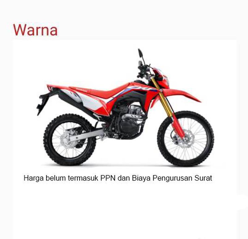 HONDA CRF 150 L