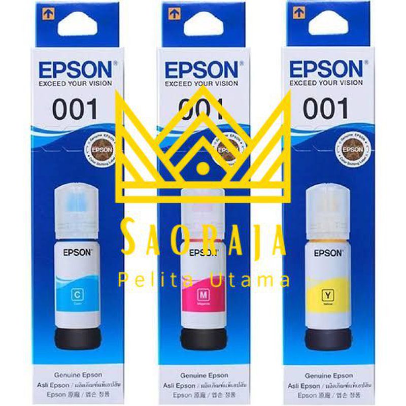EPSON TINTA BOTOL 001 - Merah