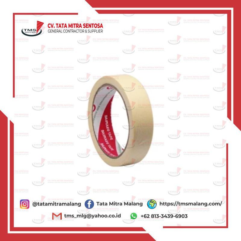 Isolasi kertas Lebar 1inchi