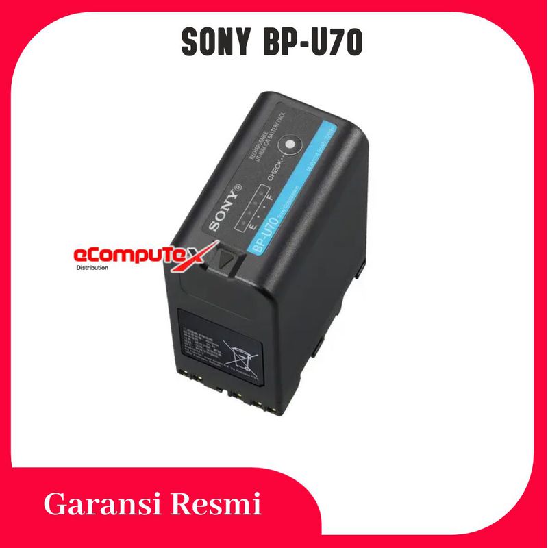 Battery SONY BP-U70 - GARANSI RESMI