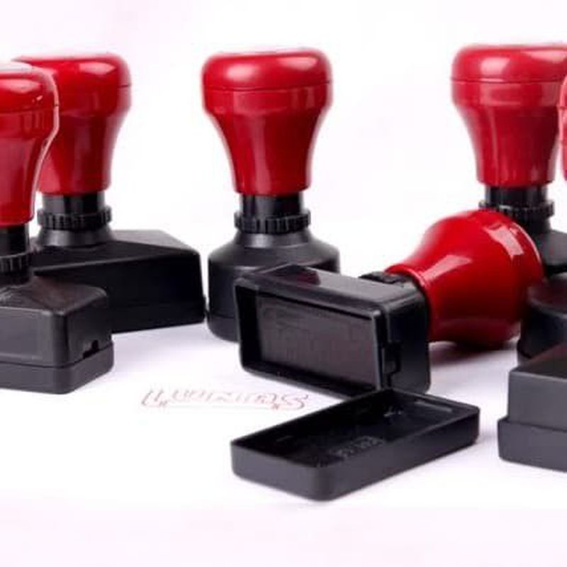 Cetak Stempel Custom Kotak - 13x50