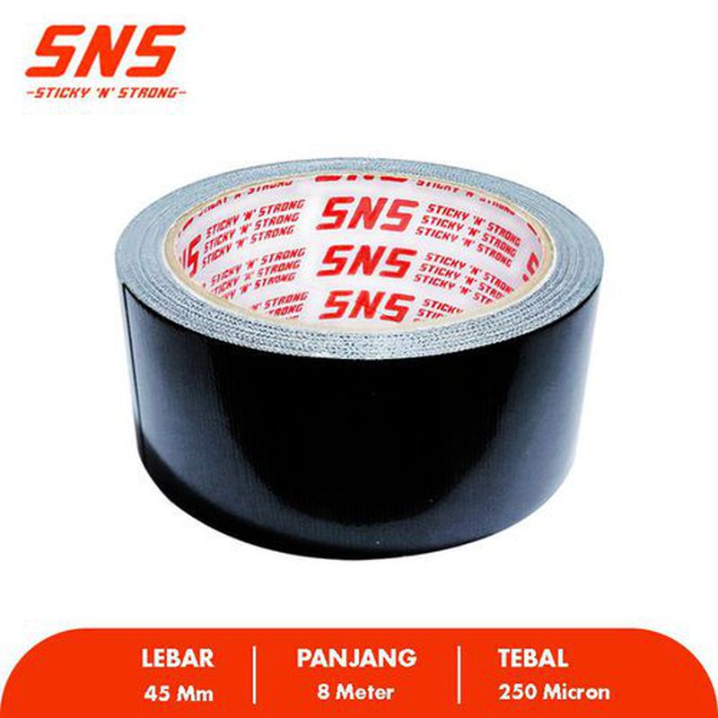 Lakban Kain Hitam 2 INCH x 8 Meter