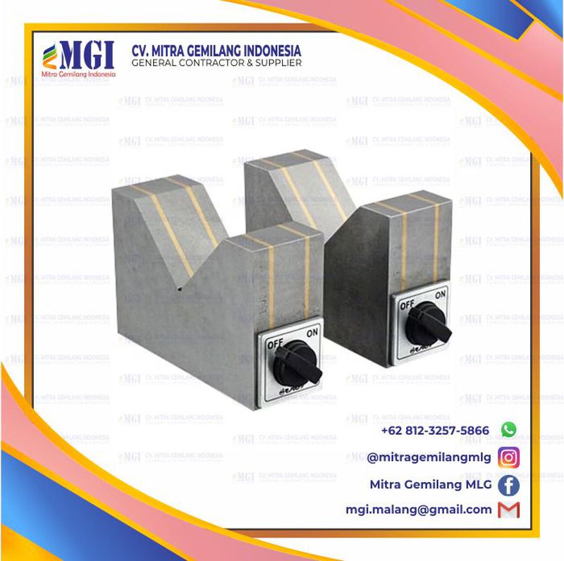 V Block Magnetic v block 70x39x51