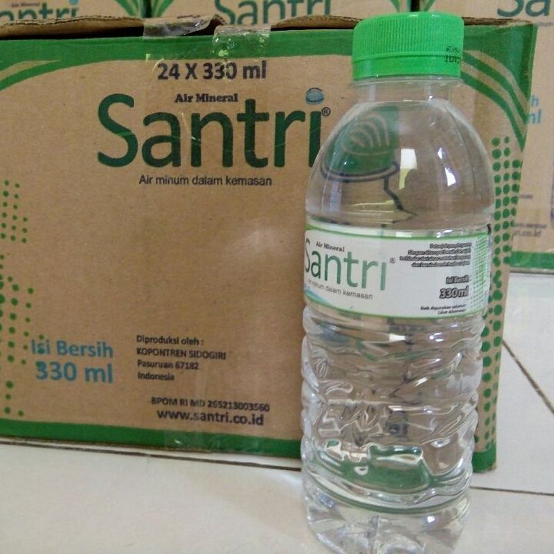 BOTOL SANTRI 330 ML X 24