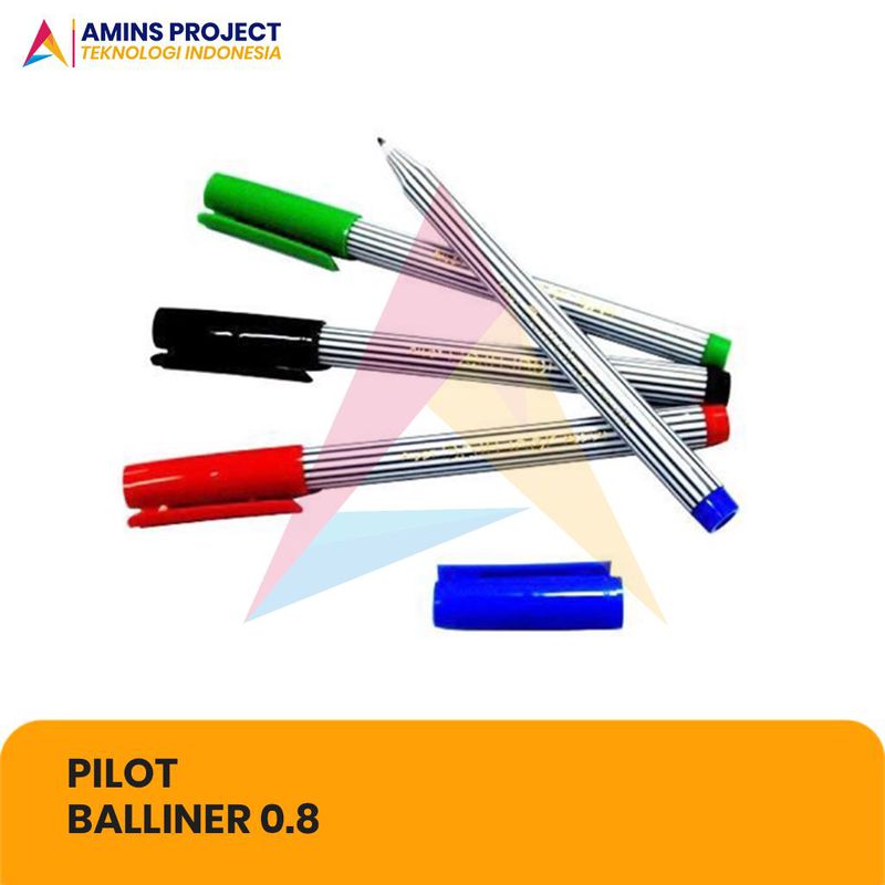 PULPEN PILOT BALLINER 0.8 1 PCS MURAH