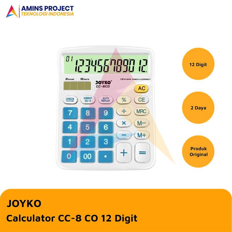 CALCULATOR / KALKULATOR JOYKO CC-8CO MURAH