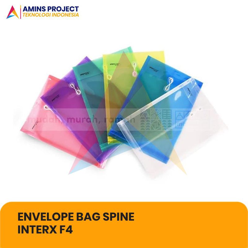 ENVELOPE BAG SPINE / MAP TALI INTERX F4 (1 PACK)