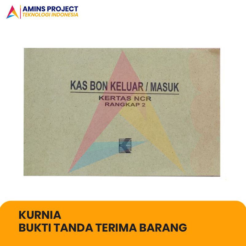 KAS BON KELUAR/MASUK 1/4 FOLIO 2 RANGKAP 25 LEMBAR KURNIA (1PCS) MURAH