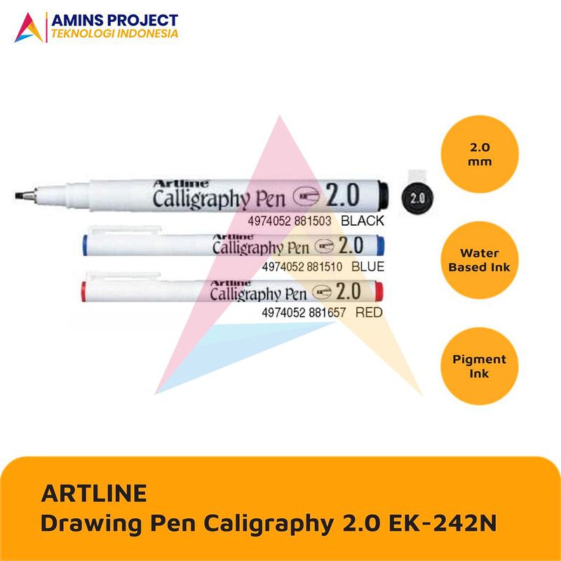 PULPEN / DRAWING PEN CALIGRAPHY ARTLINE 2.0 EK-242