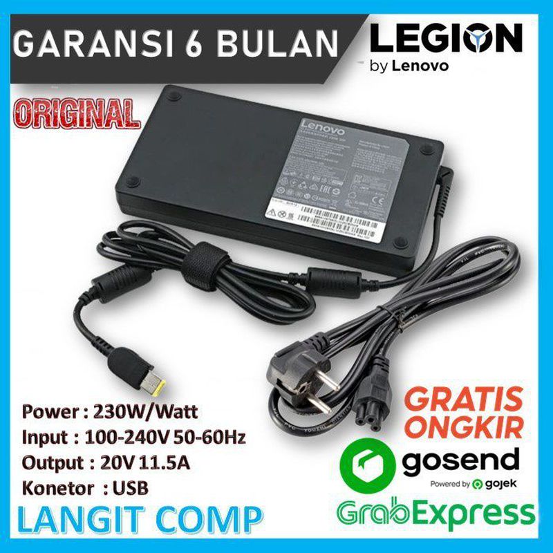AC Adapter for Lenovo Legion 5 Charger 230W ADL230SDC3A for Lenovo ...