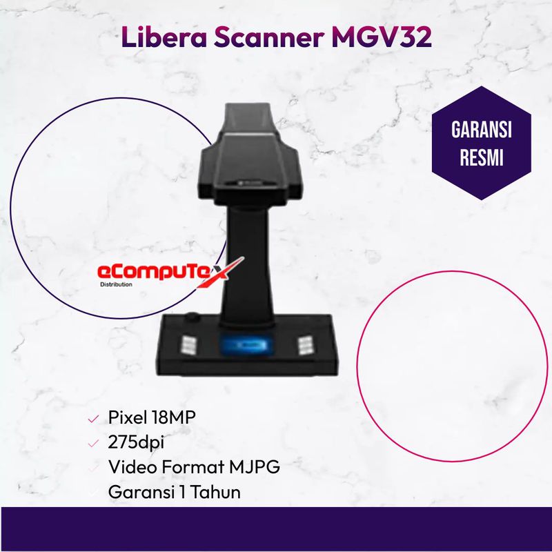 Libera Scanner MGV32 - GARANSI RESMI
