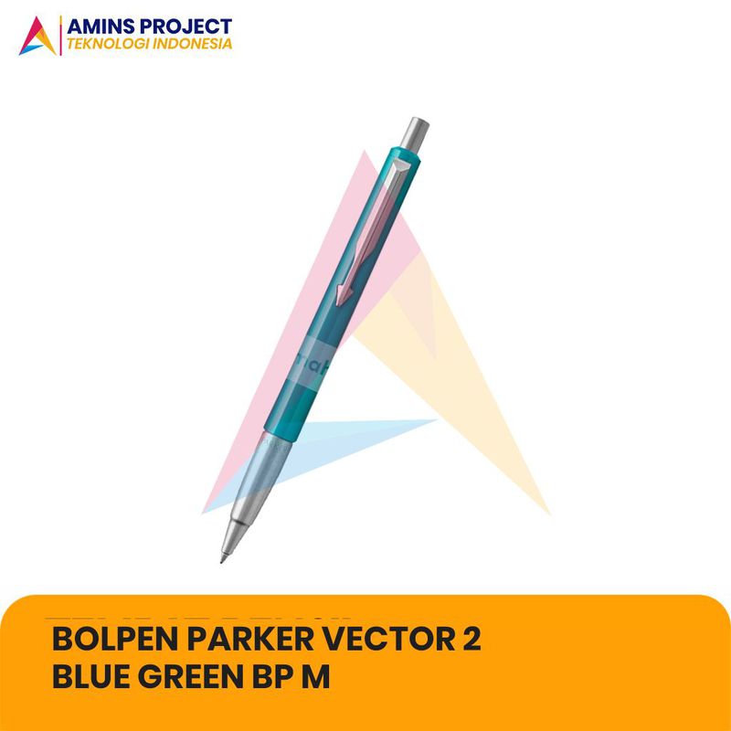 PULPEN / BOLPEN PARKER VECTOR 2 BLUE GREEN BP M BLU