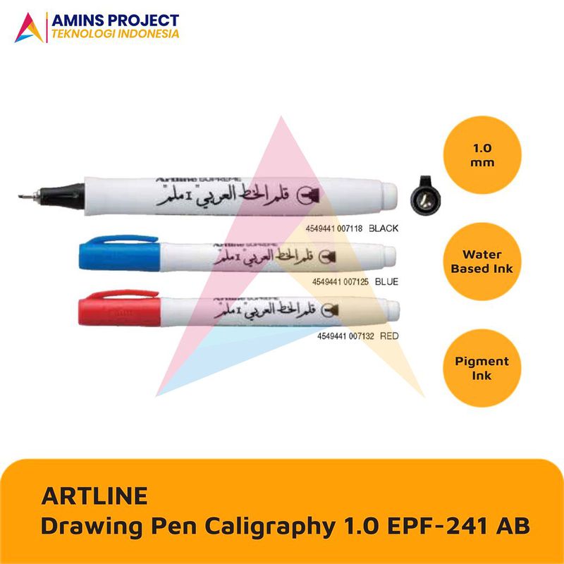 PULPEN / DRAWING PEN CALIGRAPHY ARTLINE 1.0 EPF-241 AB