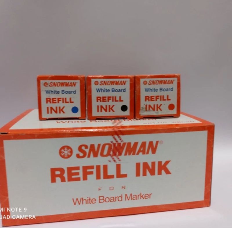 Tinta Spidol Snowman Hitam