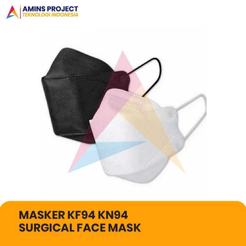 MASKER SURGICAL FACE MASK KF94 KN94 Emboss JSP SM 05 Korea