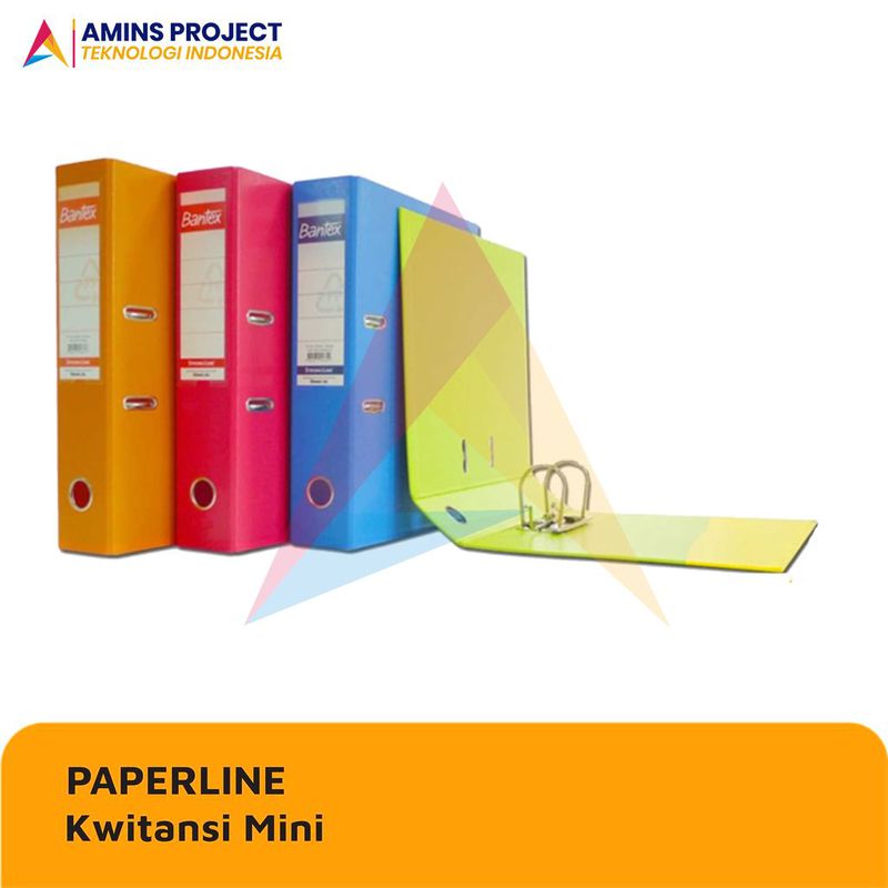 ORDNER BANTEX PVC F4 FOLIO – 7 CM ANEKA WARNA MURAH (1465)