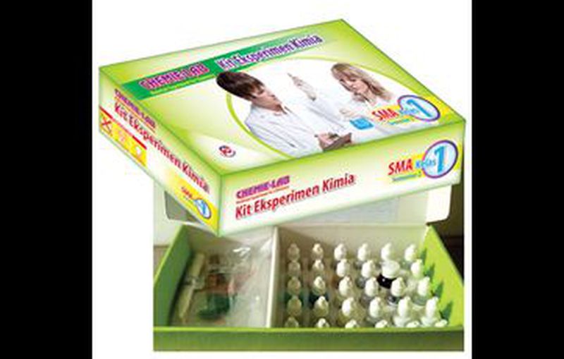 Kit Bahan Eksperimen Kimia Kelas X Sem 2