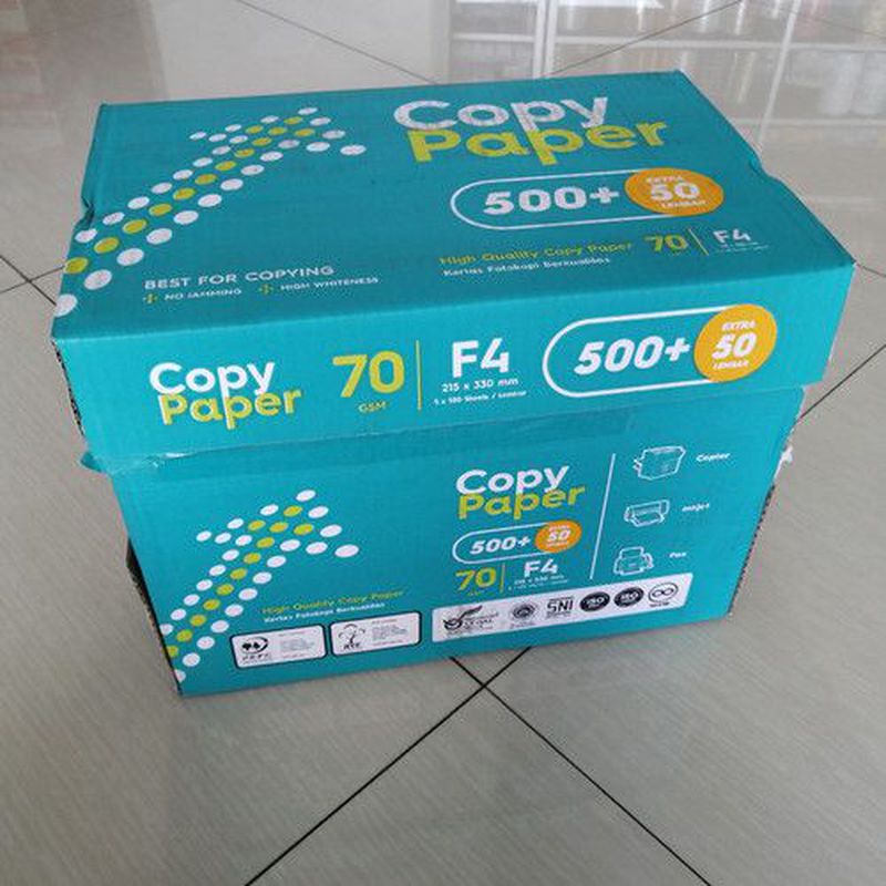 Kertas HVS F4 70g 1 Karton