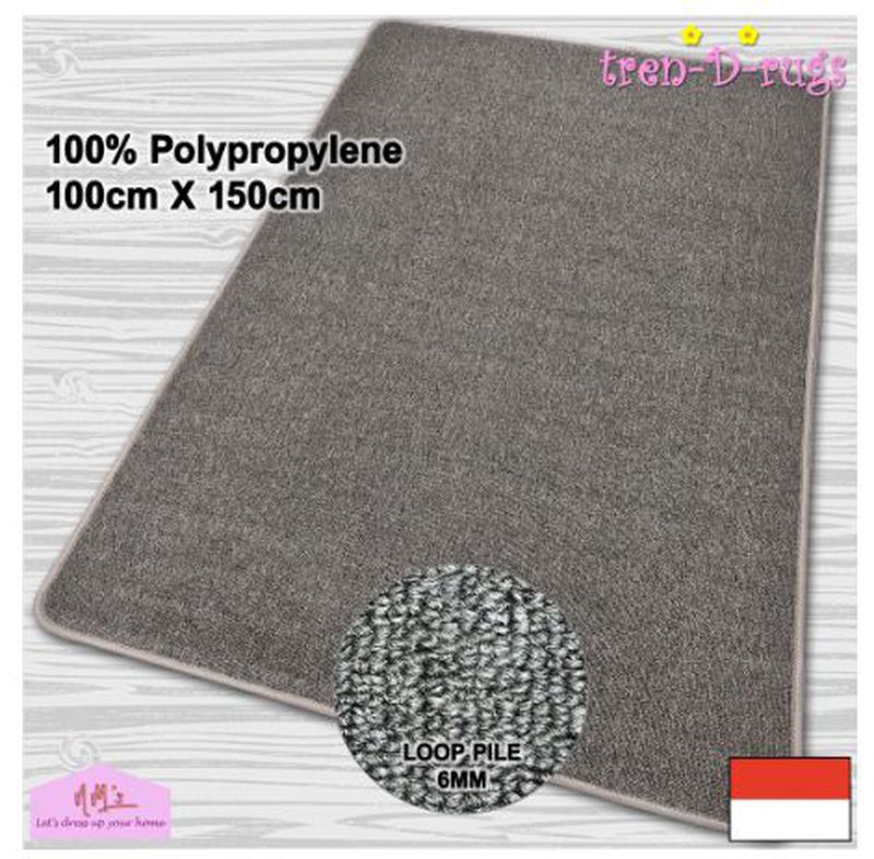 Karpet Polypropylene Polos Lantai