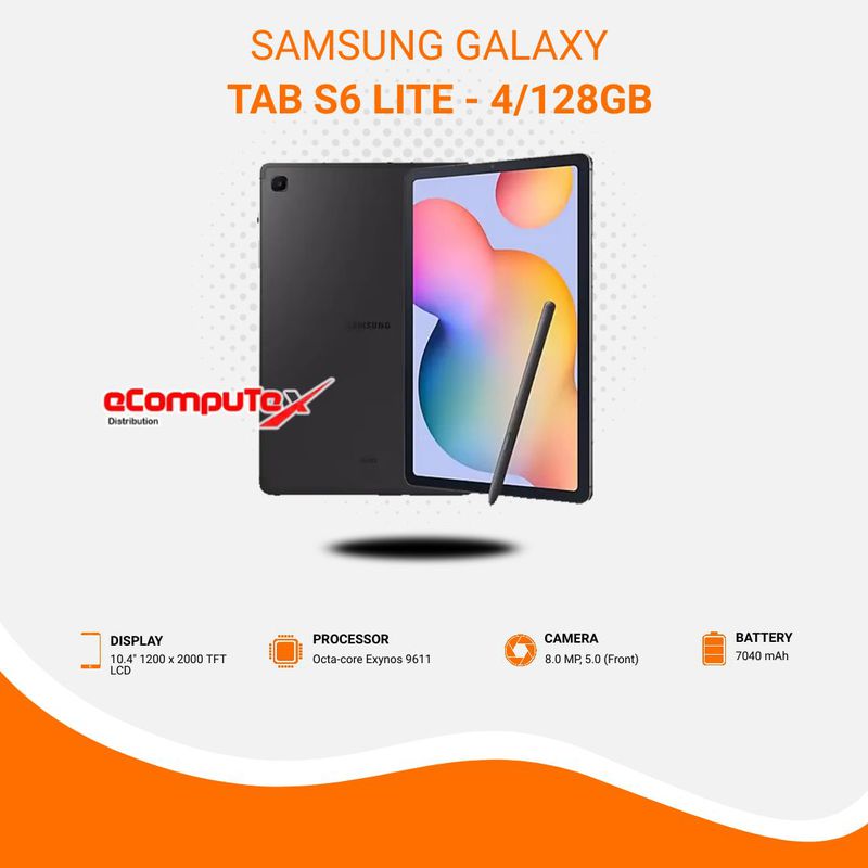 Tablet Samsung Galaxy Tab S6 Lite 4/128 SD - TKDN RESMI