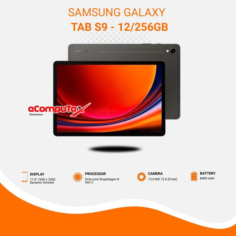 Tablet Samsung Galaxy Tab S9 256 - TKDN RESMI