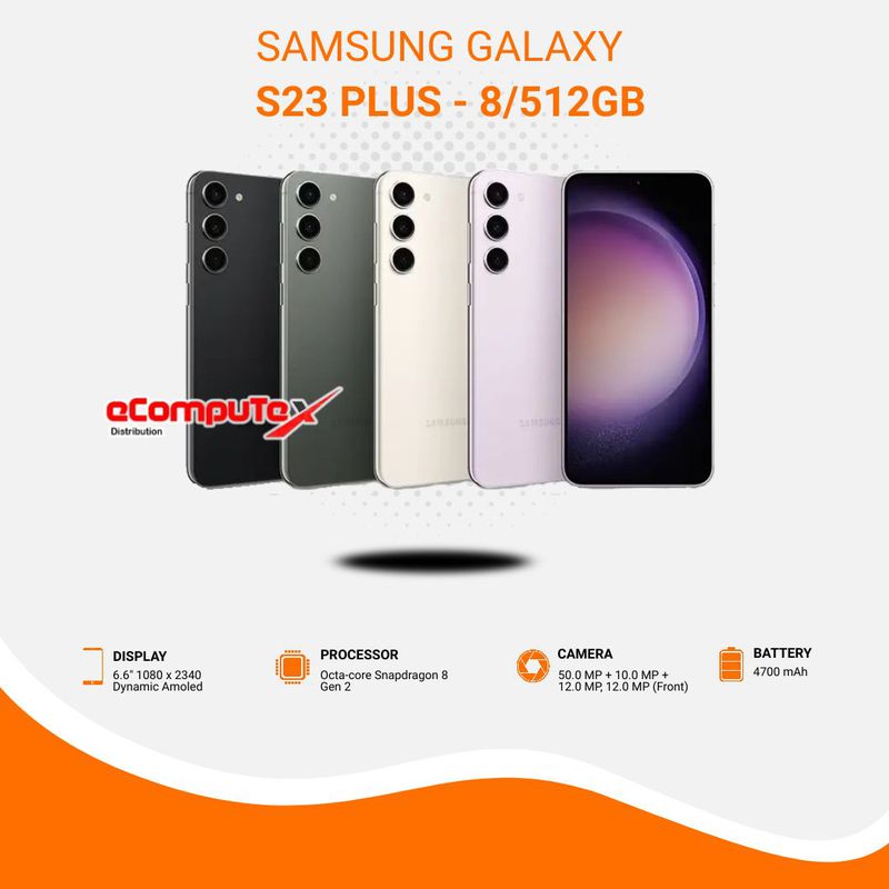 Handphone Samsung Galaxy S23 PLUS 8/512GB - TKDN RESMI