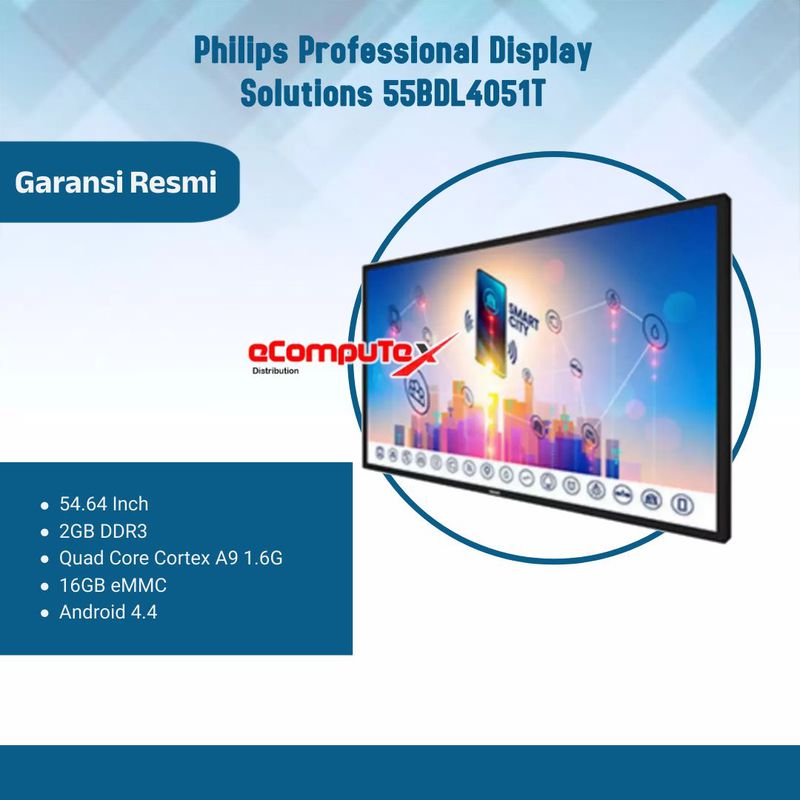 Philips Professional Display Solutions 55BDL4051T - GARANSI RESMI