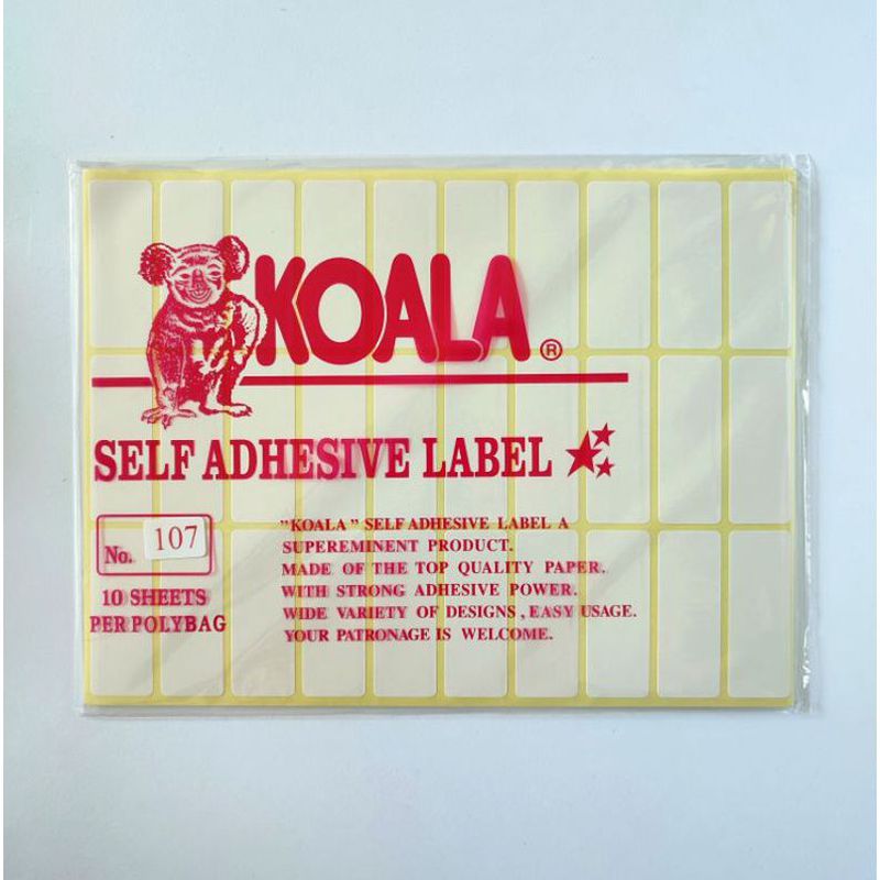 Label Koala - No 113