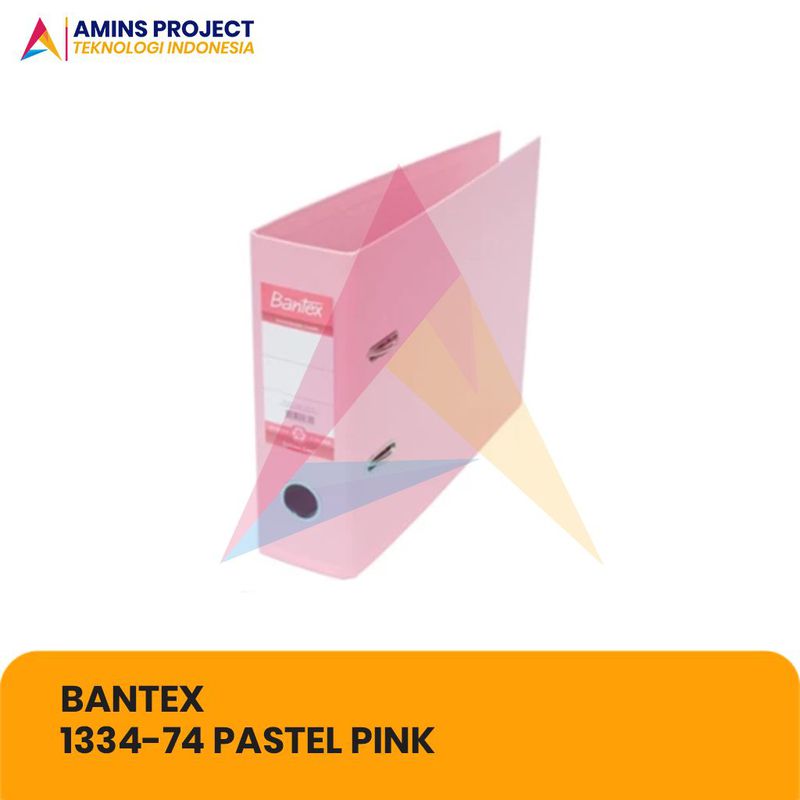 BUKU BINDER NOTE A5 2D BANTEX 1334-74 PASTEL PINK