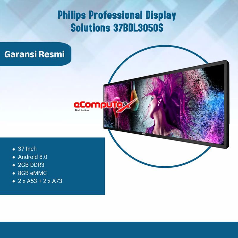 Philips Professional Display Solutions 37BDL3050S - GARANSI RESMI
