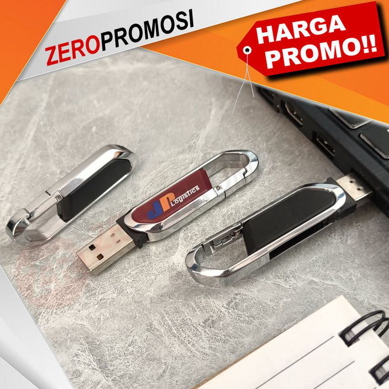 USB Flashdisk Carabiner Plastik FDPL37 Murah Custom