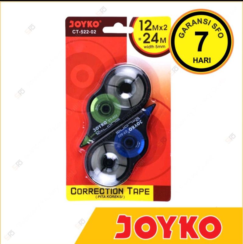 CORECTION TAPE JOYKO SET ISI 2