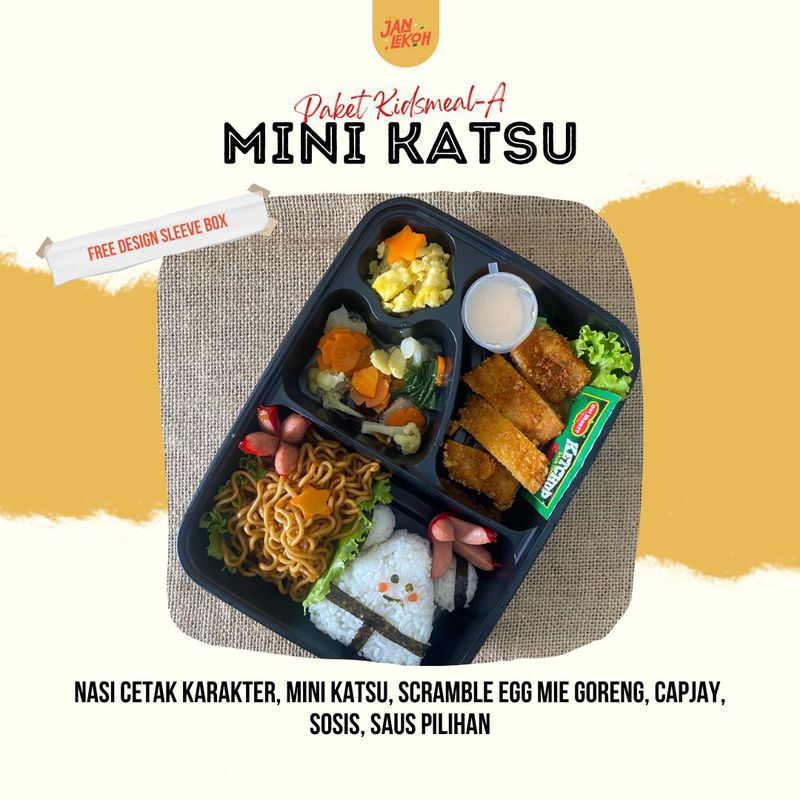 Paket Bento Kidsmeal - Mini Katsu