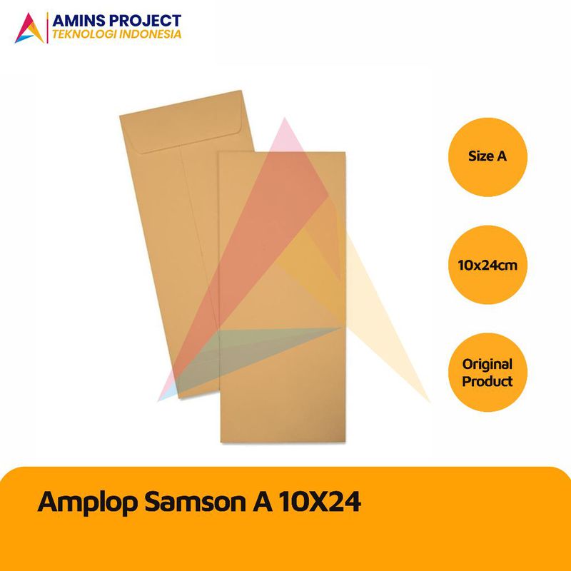 AMPLOP COKLAT SAMSON KYOTO A (1 PAK)