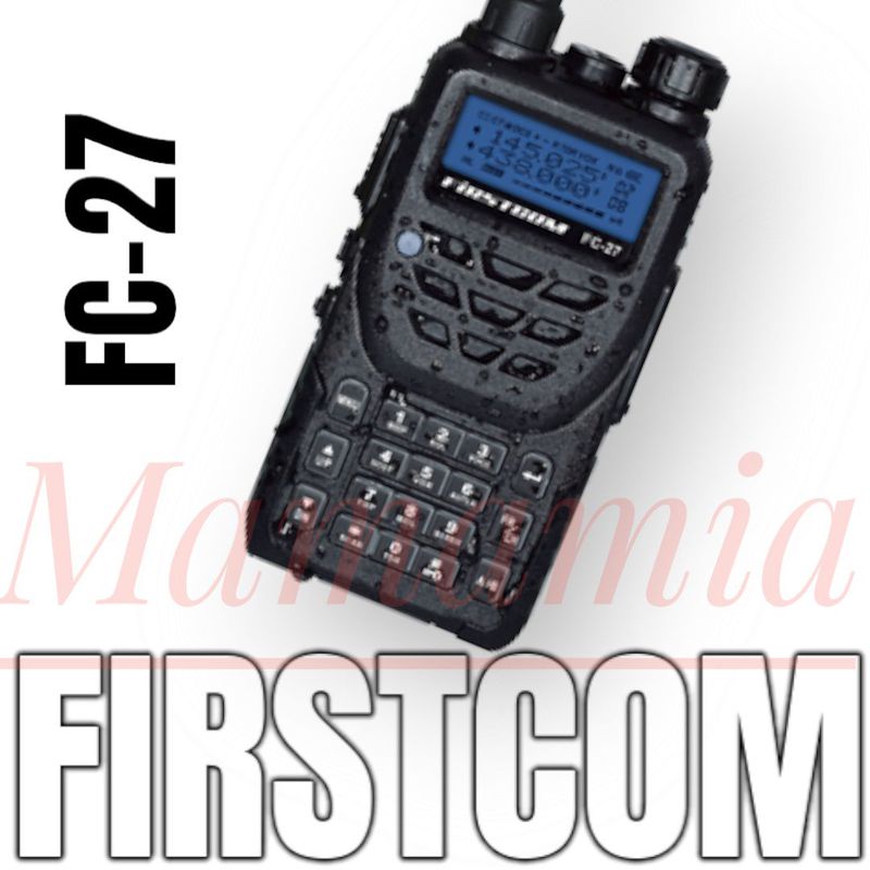 HT FIRSTCOM JAPAN FC-27 Dual Band VHF U400 Waterproof IP66 Oryginal Garansi 1 Tahun