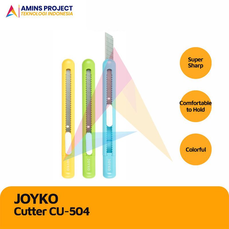 PISAU CUTTER KECIL CU-503 JOYKO (1 PCS)