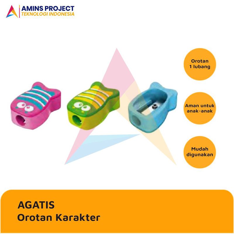 SHARPENER / RAUTAN / SERUTAN AGATIS CUTTER FISH (1 PCS)