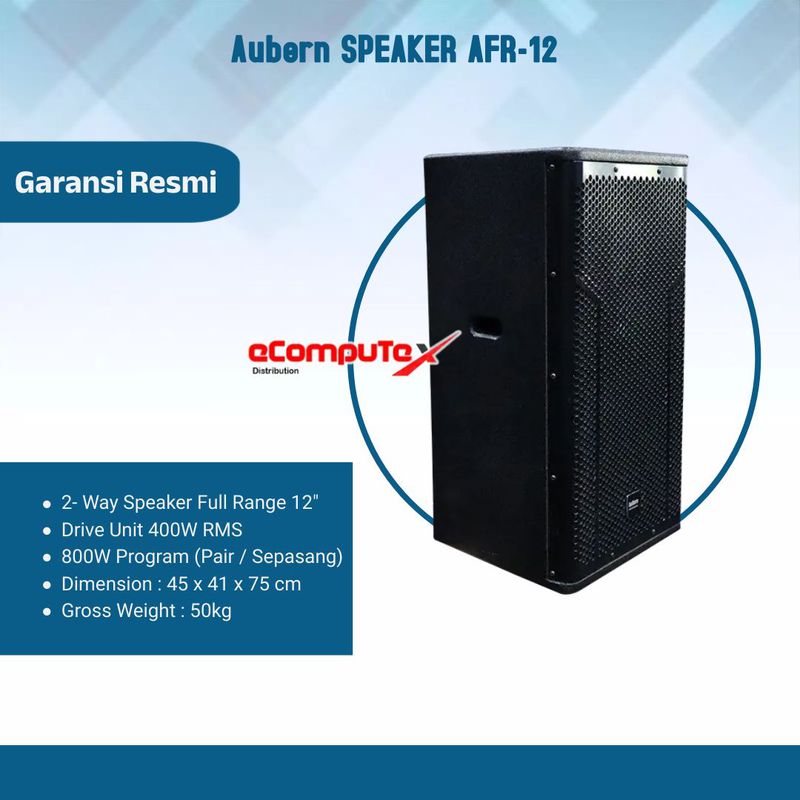 Aubern Sound System Speaker AFR-12 - GARANSI RESMI