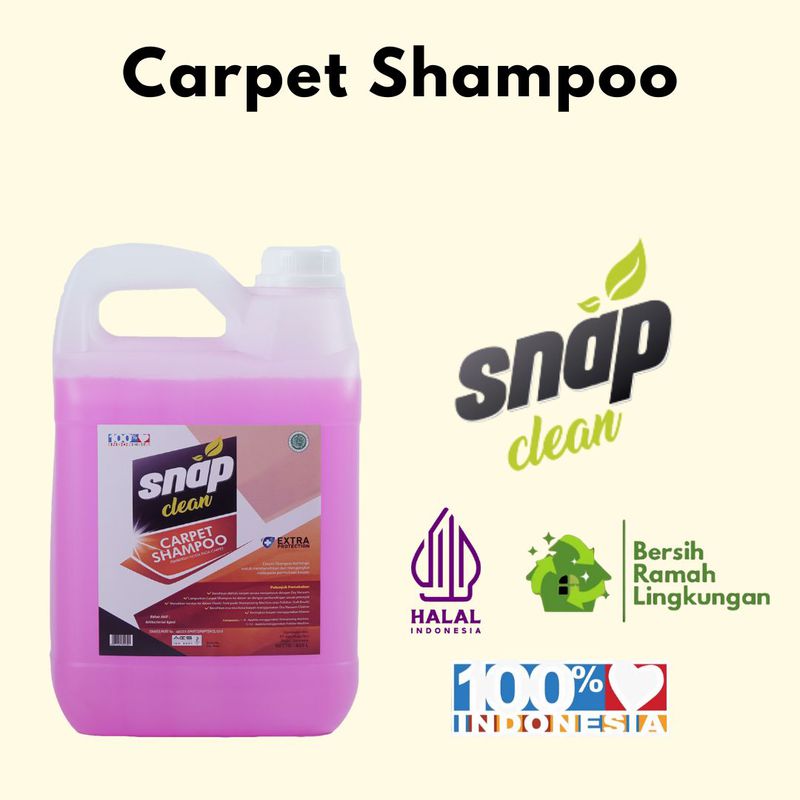Pembersih Karpet Carpet Shampoo SNAP CLEAN 4 Liter