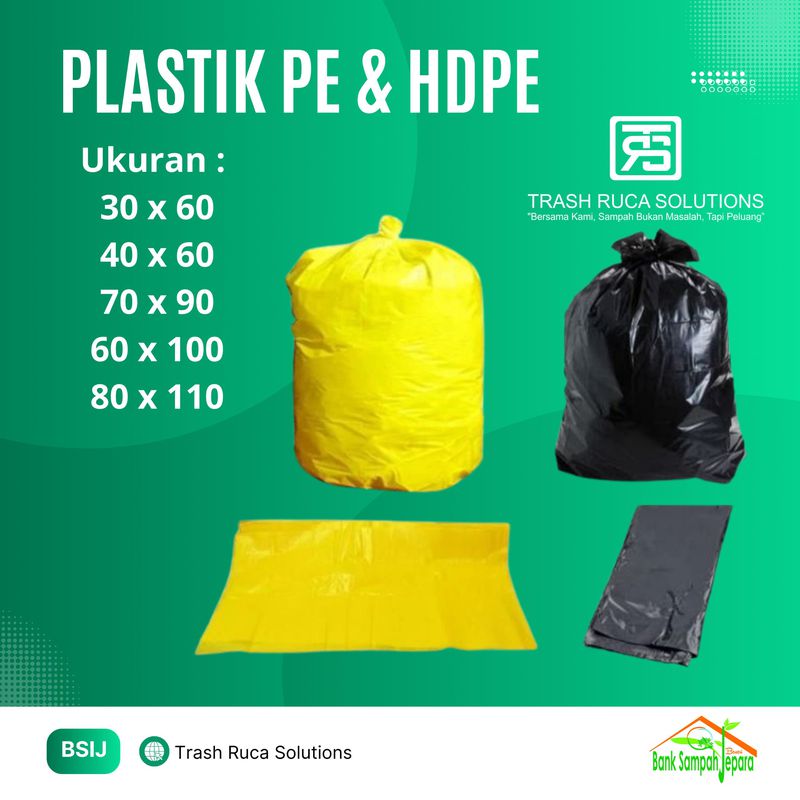KANTONG PLASTIK SAMPAH PE & HDPE