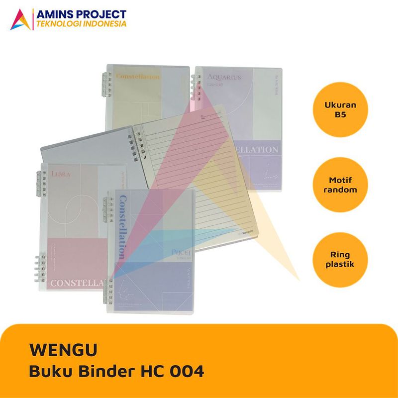 BUKU BINDER NOTE B5 WENGU HC-004 (1PCS)