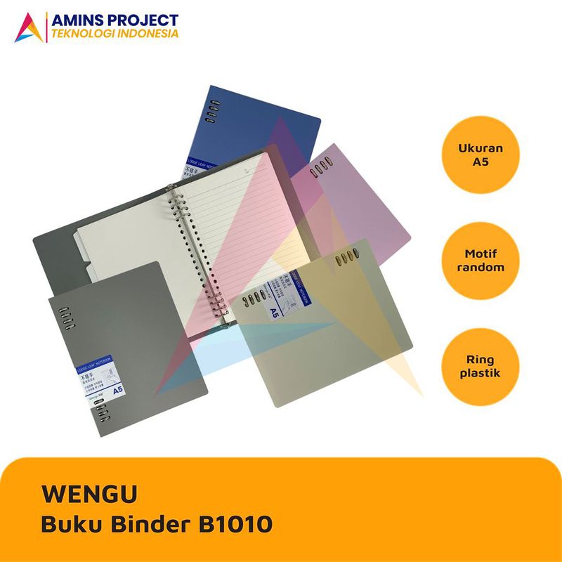 BUKU BINDER NOTE A5 WENGU B1010 (1PCS)