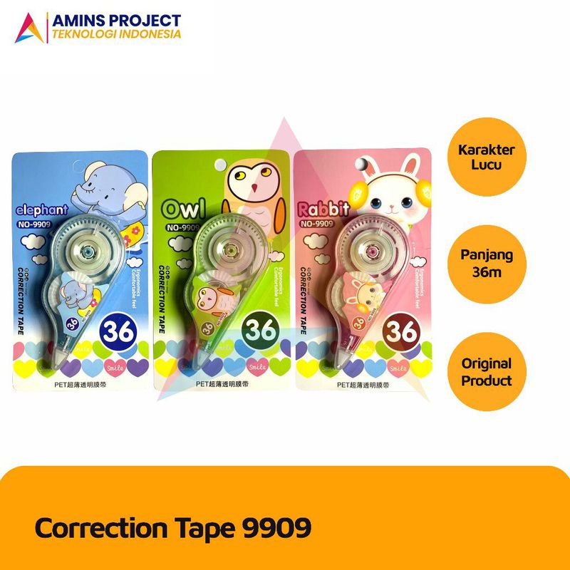 STIPO KERTAS / TIP-EX / CORRECTION TAPE 9558 (1 PCS)