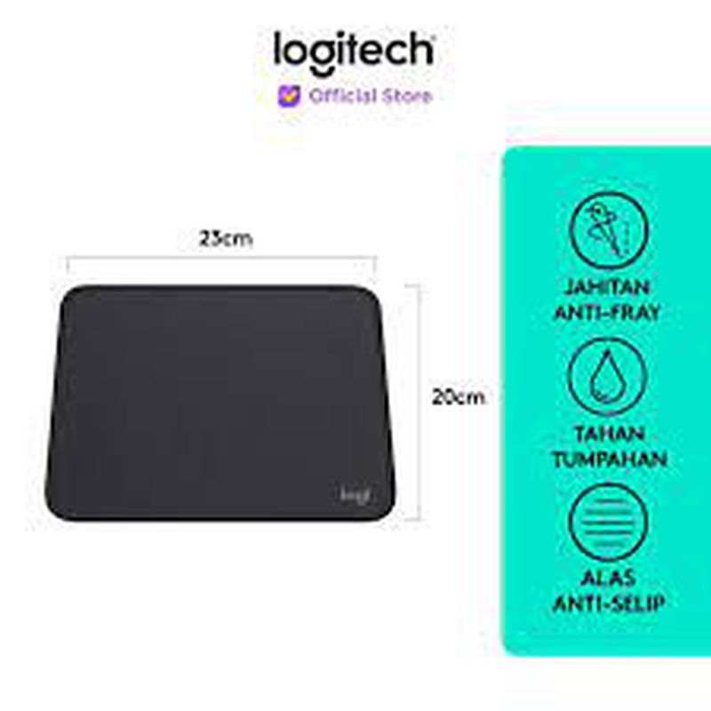 Mouse Pad Logitech Anti Slip 23 x 20